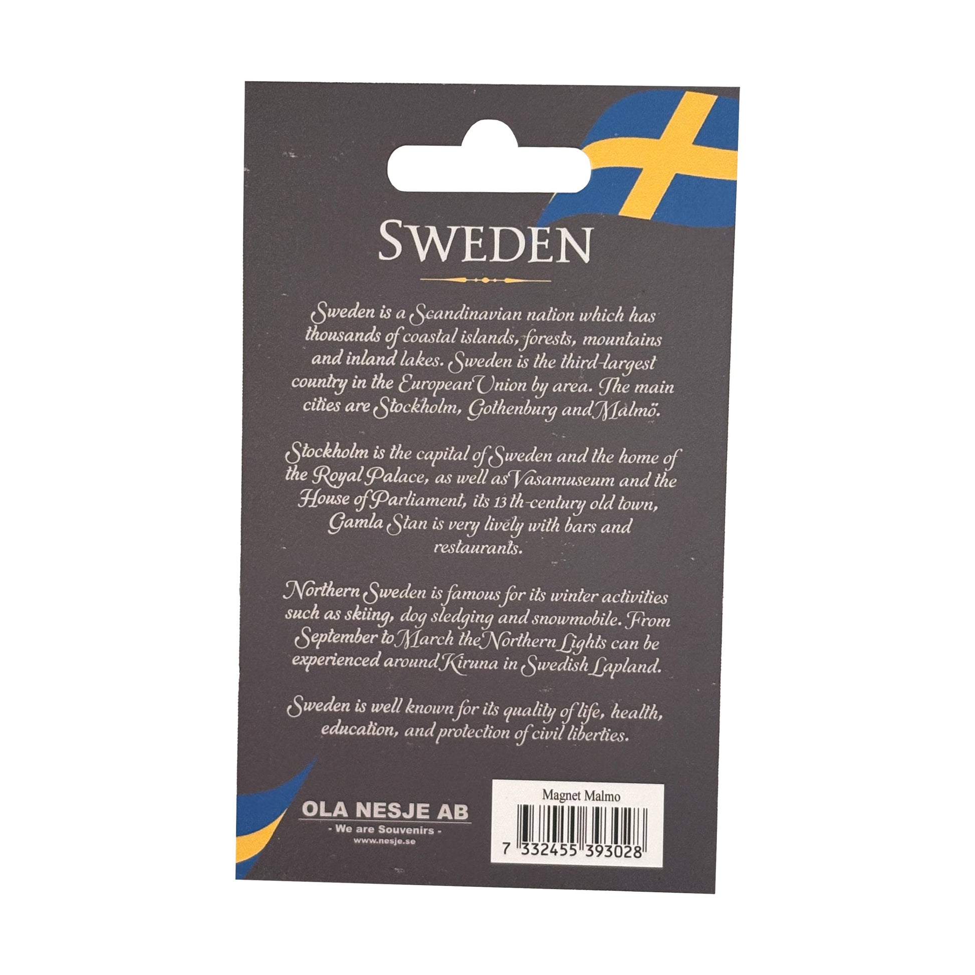 Magnet Malmö – Ola Nesje Souvenirer