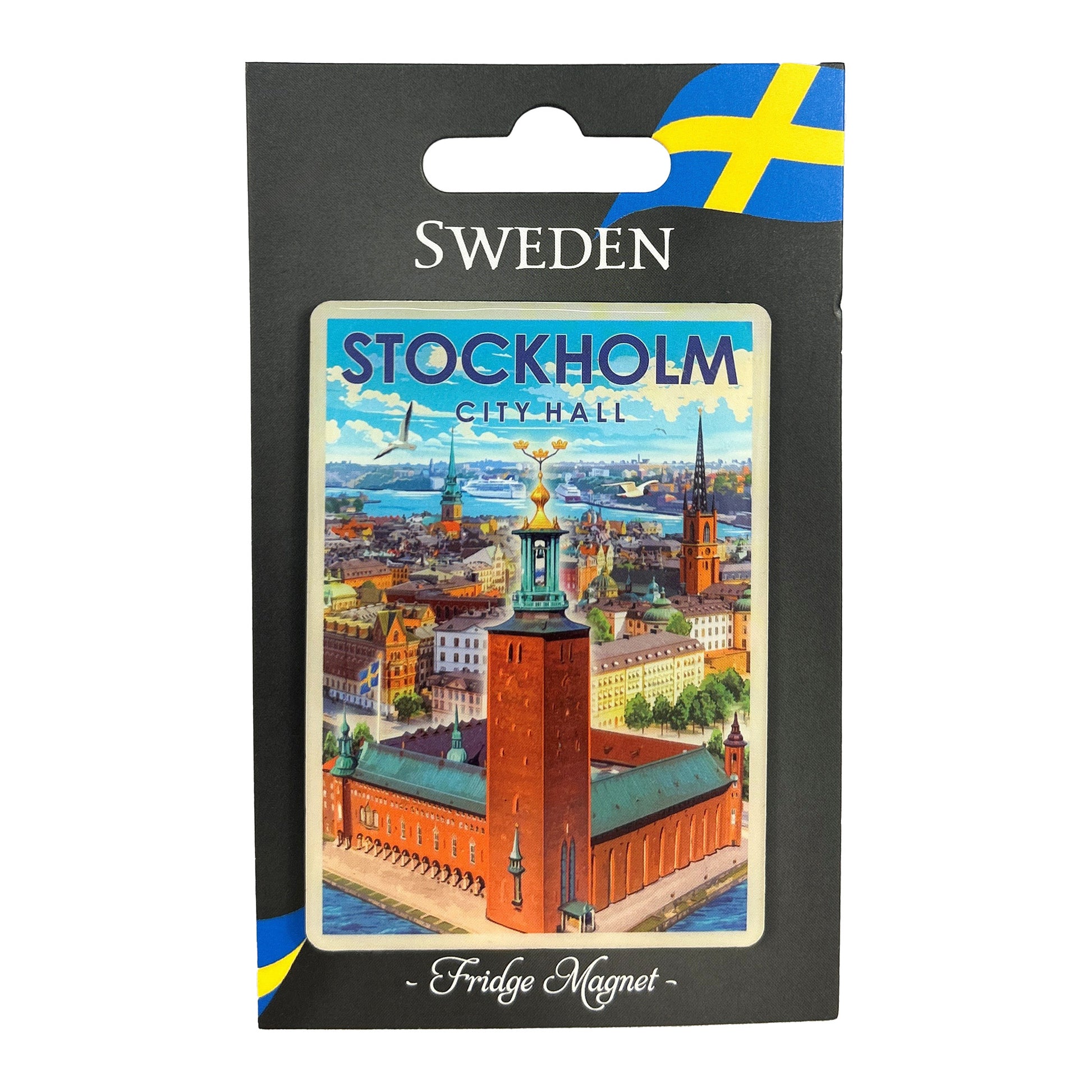 Magnet Stockholm City Hall – Ola Nesje Souvenirer